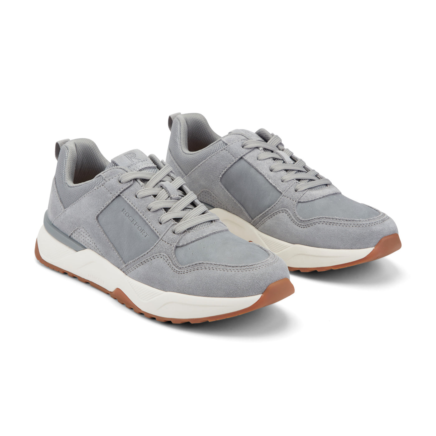 Men's ProWalker Norris Casual Sneakers - Medium Gray Suede | Rockport