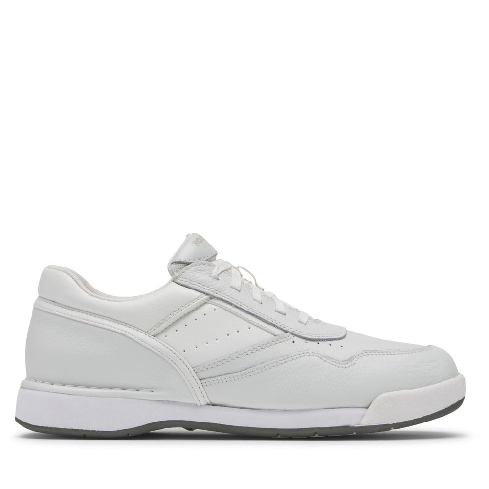 Men's ProWalker M7100 Active Shoe - White Leather | Rockport