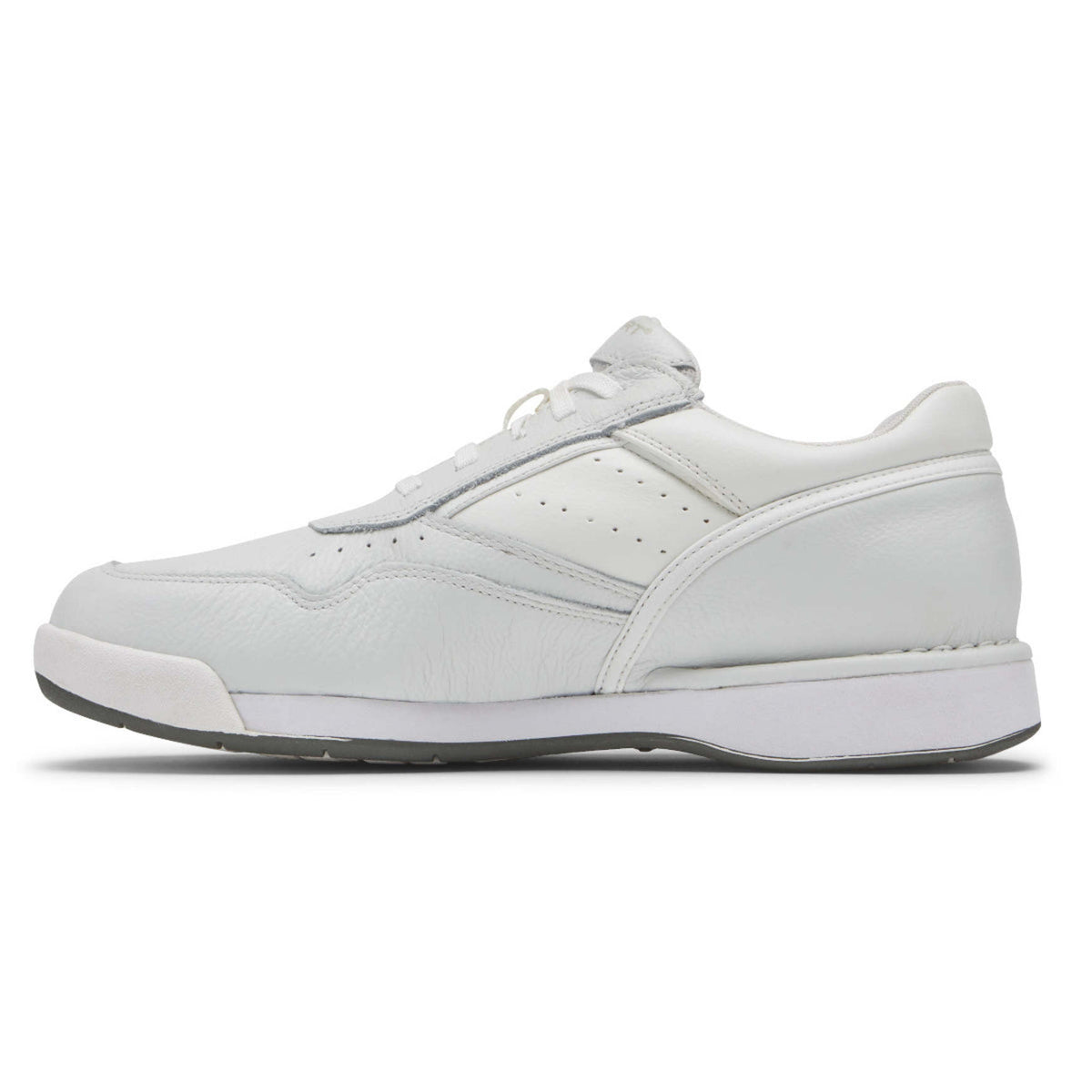 Men's ProWalker M7100 Active Shoe - White Leather | Rockport