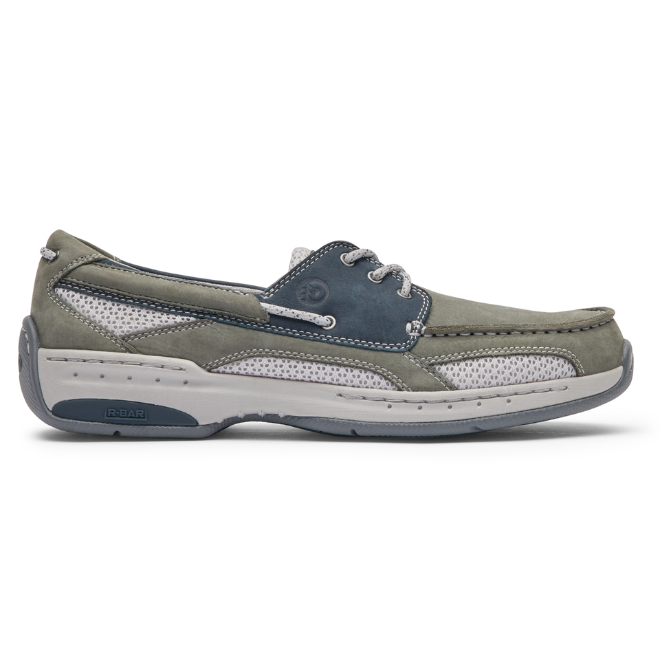 Men's Captain Boat Shoe - GREY | Rockport